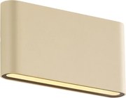 Moderní venkovní nástěnné svítidlo béžové 17,5 cm vč. LED IP65 - Batt