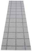 Šedý vnitřní a venkovní běhoun 70x300 cm Ada Grey – Pappelina