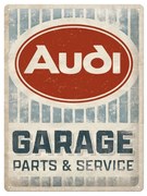 Nostalgic Art Cedule 30x40 Audi Garage (Parts & Service) NA23349