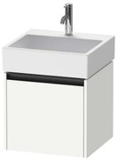 Duravit Ketho.2 - Umyvadlová skříňka 44x48x46 cm, 1 zásuvka, matná bílá K25074018180000