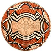 Oriental Weavers, Kusový koberec Zoya 728 R kruh – na ven i na doma, 160x160 (průměr) kruh, oranžová, chodba / předsíň