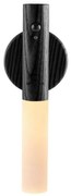 Černé LED nástěnné svítidlo na USB Baton – Gingko