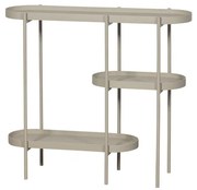 Kovový odkládací stolek 28x90 cm Noan – WOOOD