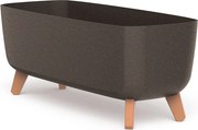 PRO Květináč GRACIA CASE ECO WOOD kávový 58cm