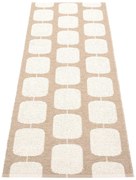 Béžovo-krémový vnitřní a venkovní běhoun 70x200 cm Sten Light Nougat – Pappelina