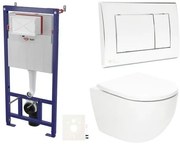 Závěsný wc set do lehkých stěn / předstěnová SAT Fusion SIKOSSTORFU21