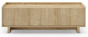 TV stolek v dekoru dubu v přírodní barvě 140x45x40 cm Daira – Marckeric
