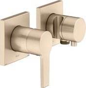 Keuco Edition 11 - Baterie pod omítku pro 2 spotřebiče, kartáčovaný bronz 51151031222