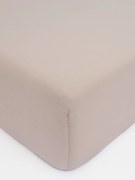 MK Lůžkoviny Jersey prostěradlo Classic 90 × 200 cm - cappuccino