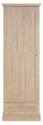 Šatní skříň v dekoru dubu v přírodní barvě 60x180 cm Binz – Støraa