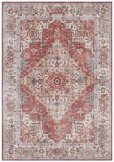 Hanse Home, Kusový koberec Asmar 104013 Brick/Red, 80x200, červená, obývací pokoj