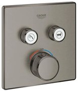 Grohe Grohtherm Smartcontrol sprchová a vanová baterie bez podomítkového tělesa kartáčovaný hard graphite 29124al0 G29124AL0