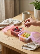 Sinsay - Nádoby na potraviny s víkem 2 pack - růžová