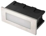 LED Venkovní orientační vestavné svítidlo BUILT-IN 1xLED/1,5W 3000K IP65