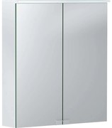 Geberit Option - Zrcadlová skříňka s osvětlením, 60x68x18 cm, bílá 500.273.00.1