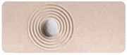 Světle hnědá koupelnová předložka 50x120 cm Serena – douceur d'intérieur