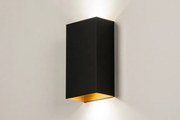Nástěnné svítidlo Montego Coffe Black and Gold Duo