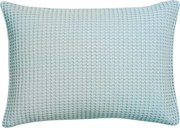 Vandyck Luxusní povlak na polštář Home Piqué waffle 40x55cm China blue - sv. modrá