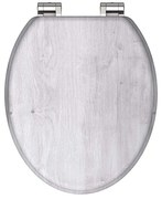 Eisl Sanitär WC prkénko MDF Soft Close Light Wood 80192