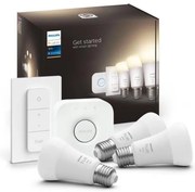 Základní sada Philips Hue WHITE 3xE27/9,5W 2700K + zařízení k propojení