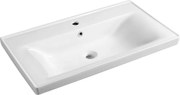 Aqualine Aqualine, SAVA 80 nábytkové umyvadlo 80x46x16,5 cm, 2080