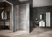 Ravak Nexty - Sprchové dveře pivotové 100 cm, satin/čiré sklo 03OA0U00Z1