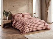 Flanelové povlečení TARTAN HEART barevné Rozměr povlečení: 70 x 90 cm | 140 x 200 cm