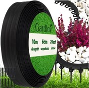 Gardlov Zahradní okraj 6 cm x 10 m s 20 kolíky - černý