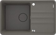 Deante Momi, 1-komorový granitový drez 780x500x230 mm, antracitová metalíza, DEA-ZKM_T113