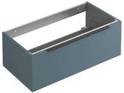 Kludi Icos - Umyvadlová skříňka, 100x50x35 cm, 1 zásuvka, matná petrolejová 50S100O3