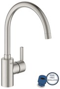 Grohe Feel - Dřezová baterie, supersteel 32670DC2