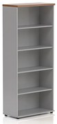Vysoká skříň Visio LUX 80 x 38,5 x 183,5 cm, ořech