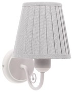 Nástěnná lampa FIREZ 1xE27/40W/230V bílá/šedá