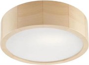 Stropní svítidlo NATURAL 1xE27/60W/230V pr. 27,5 cm borovice