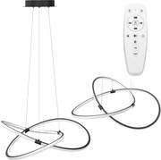 Toolight Toolight, LED závěsné svítidlo APP1193-CP, černá, OSW-40024