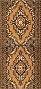 Alfa Carpets, Běhoun na míru TEHERAN T-102 beige, šíře 120 cm, béžová, chodba / předsíň