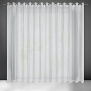 ZÁCLONA NA KROUŽCÍCH LEXY 300 CM X 250 CM CM BÍLÁ