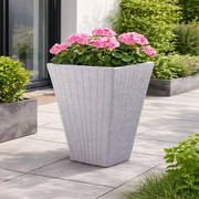 Květináč TERRA – ratanový vzhled 70 cm