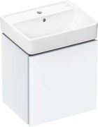 Hansgrohe Xilesa E - Skříňka s umyvadlem, 48x61x39 cm, 1 zásuvka, matná bílá 54395700