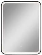 Zrcadlo se senzorem SAT Feel 60x80 cm černá SATZFEEL6080CE