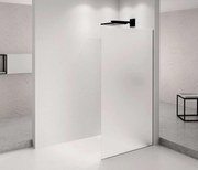 Polysan Architex - Sprchová stěna Walk-In, 96x210 cm, matná černá/matné sklo AXB100MT