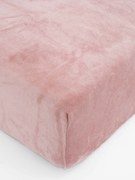 MK Lůžkoviny Prostěradlo mikroplyš Deluxe 90 x 200 cm - pudrové