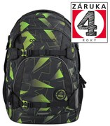 Školní batoh coocazoo MATE, Lime Flash, certifikát AGR