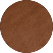 Ayyildiz, Kusový koberec Sky 5400 Brown kruh, 120x120 (průměr) kruh, hnědá, obývací pokoj