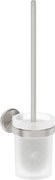 Mexen Gravo, nástěnný WC kartáč, broušená ocel, 70A93071-97