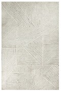 Krémový pratelný ručně tkaný vlněný koberec 170x240 cm Almond Valley – Lorena Canals