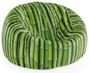 Sablio Sedací vak Cocoon Bambus - 115 x 75 x 45 cm