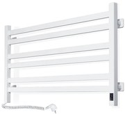 Navin Koupelnový žebříkový radiátor s term. AVANGARD 300W/230V 50,6 cm IP44 bílá levá 12-128153-9050