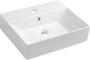 Aqualine Aqualine, SISTEMA Keramické umyvadlo 50x42cm, 10SF50051