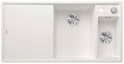Blanco Axia III 6 - Silgranitový dřez, 100x51 cm, s ovládáním odtoku a příslušenstvím, InFino, bílá 523477